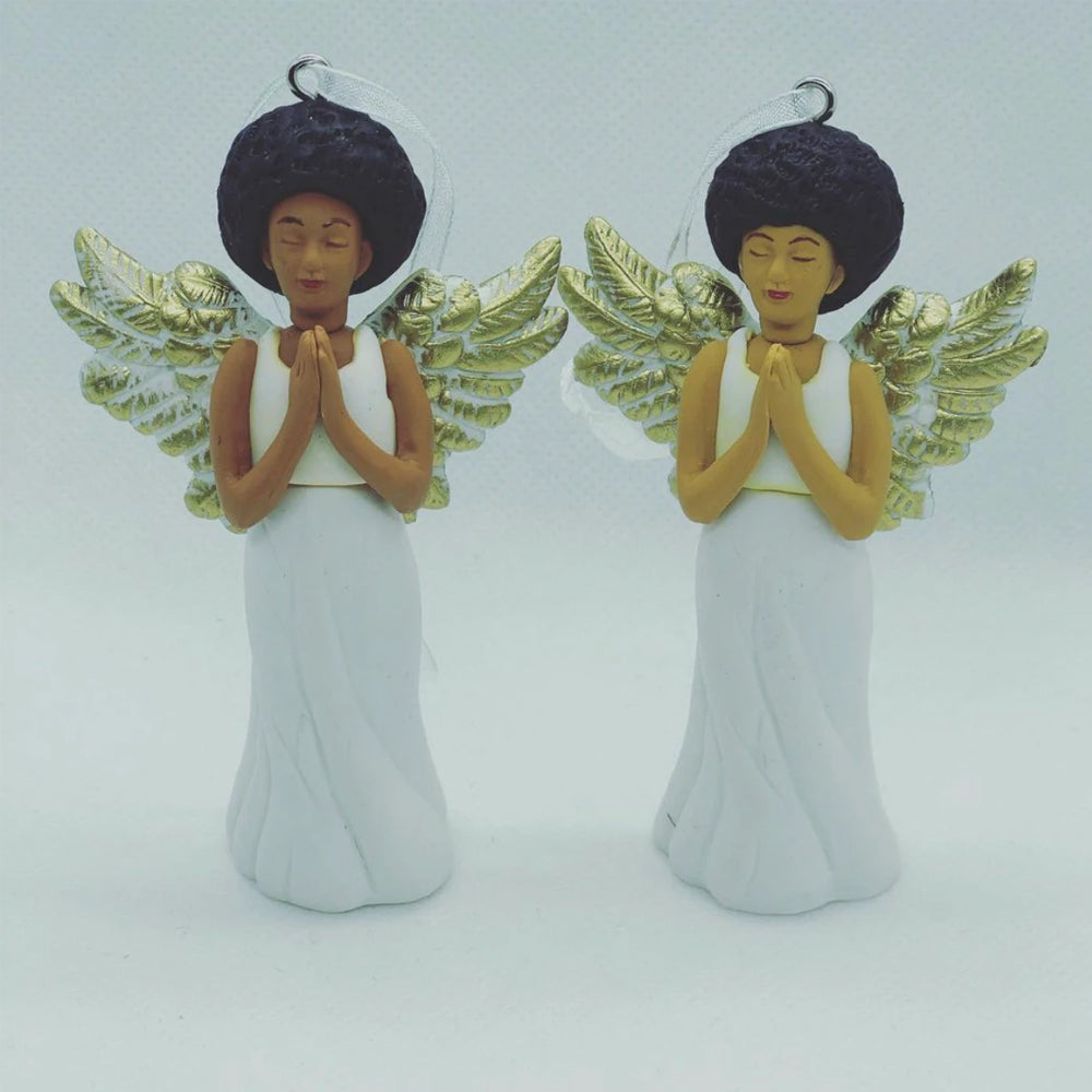 March Muses | Diana Christmas Tree Decoration | Black Angel