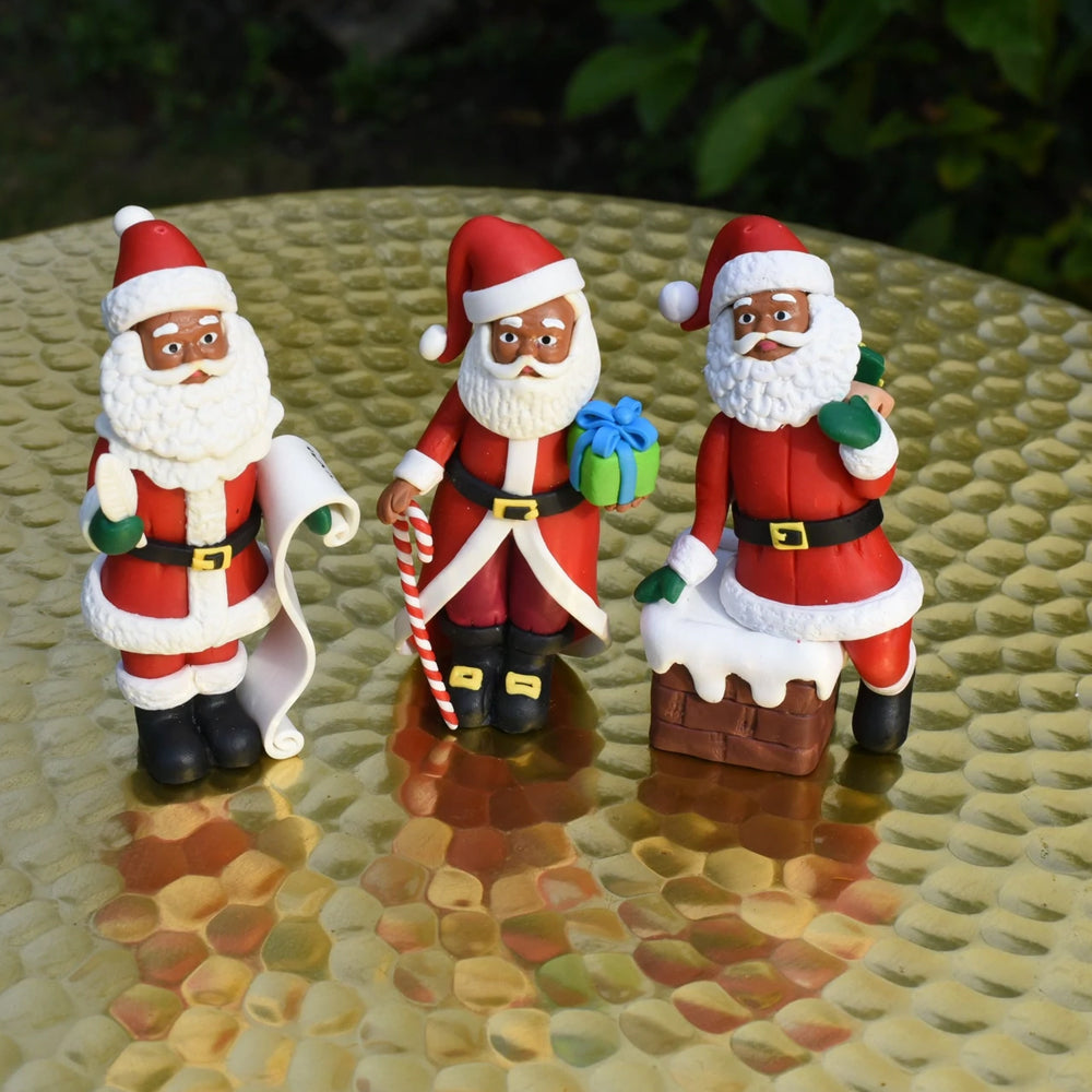 March Muses | Pops Christmas With Gift | Tree Decoration | Black Santa