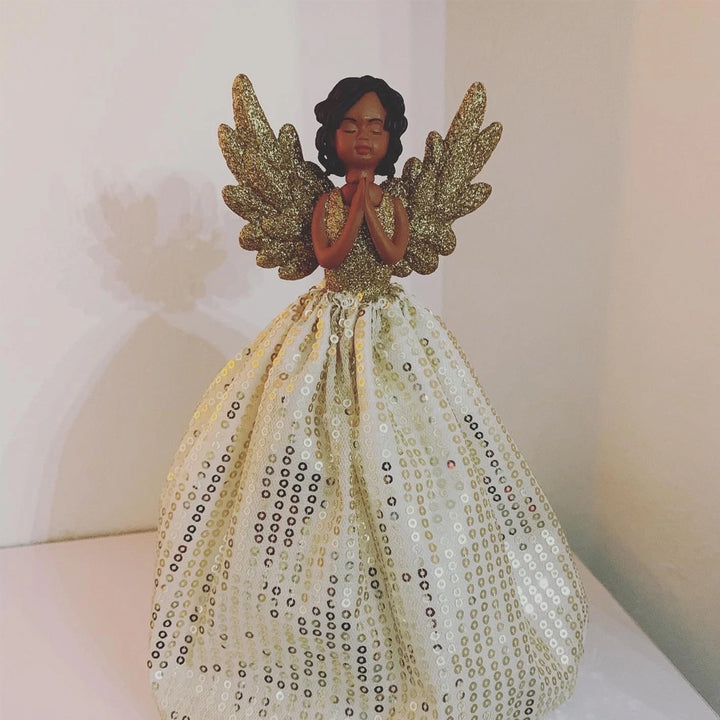 March Muses | Mariah Christmas Tree | Angel Tree Topper Decoration