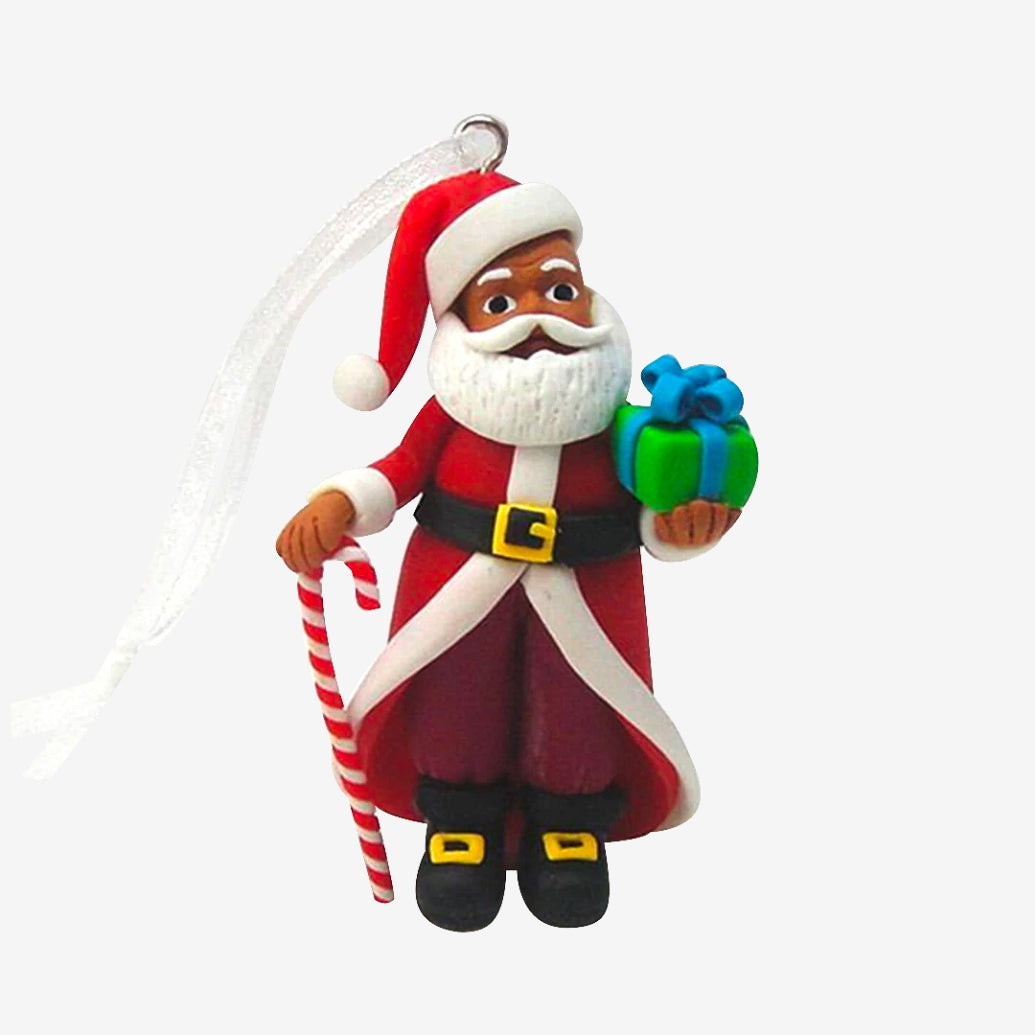 March Muses | Pops Christmas With Gift | Tree Decoration | Black Santa